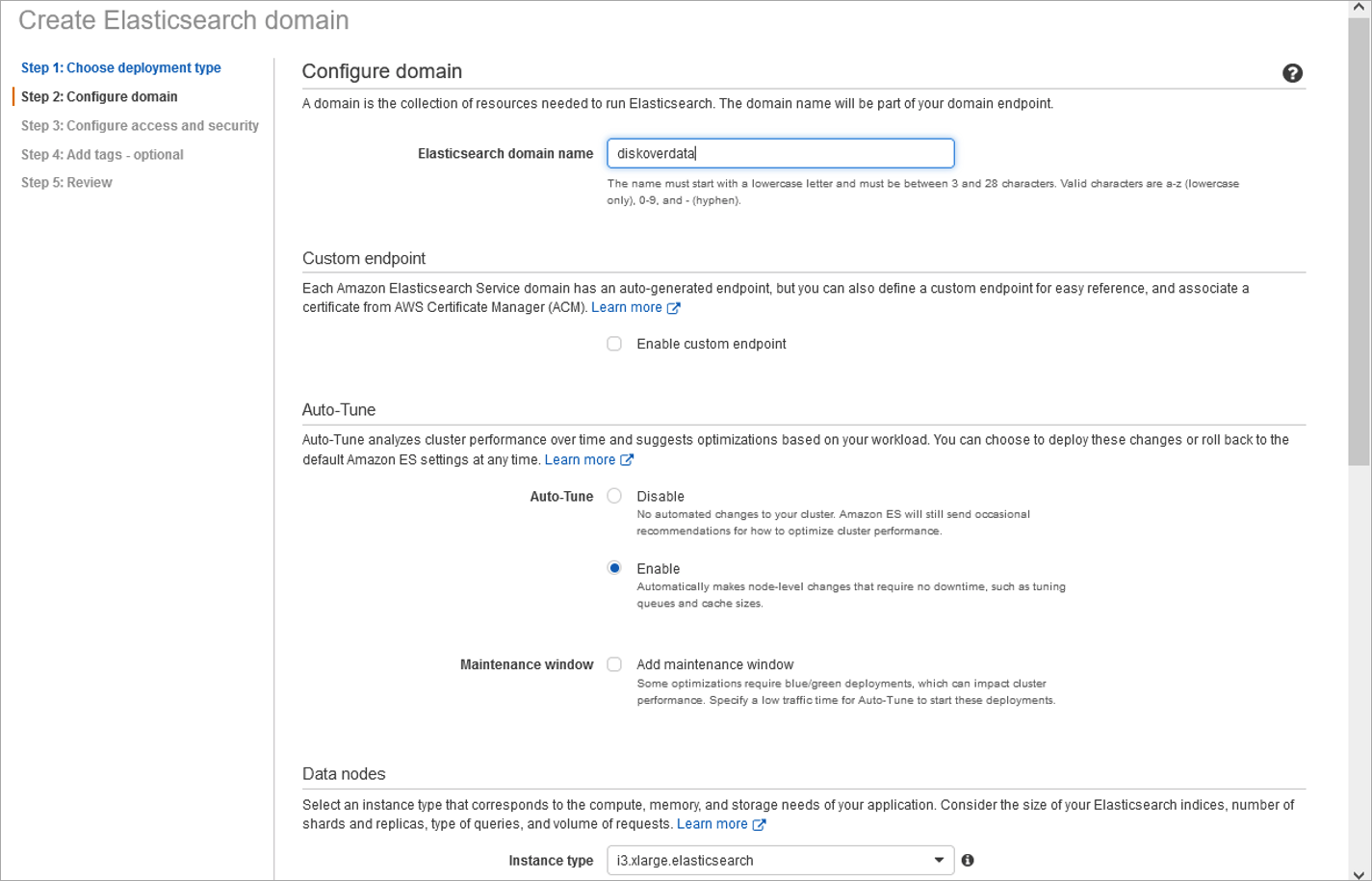 Diskover AWS Deployment Guide