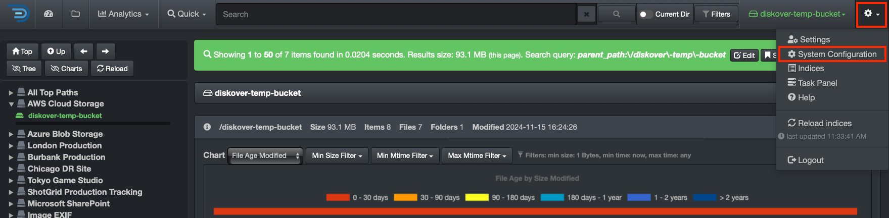 Diskover Setup and Configuration Guide